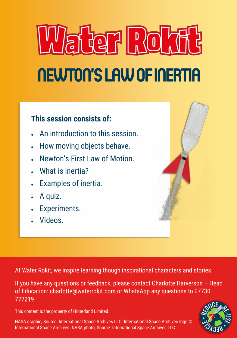 Newton's Law of Inertia Session - Water Rokit: The World Famous Water ...